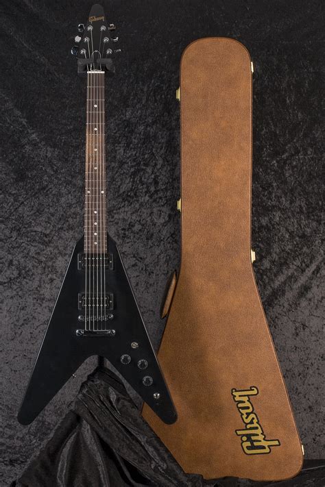 Gibson 80s Flying V Ebony Guitar Gallery