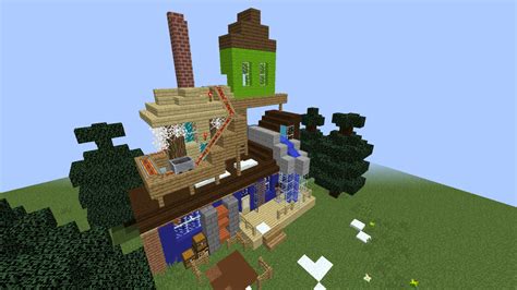 Hello Neighbor Custom House Alpha 2 Minecraft Map
