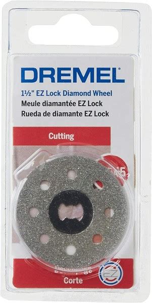 Dremel Ez545 Ez Lock 1 1 2 Inch Diamond Wheel For Cutting Ceramic Tile