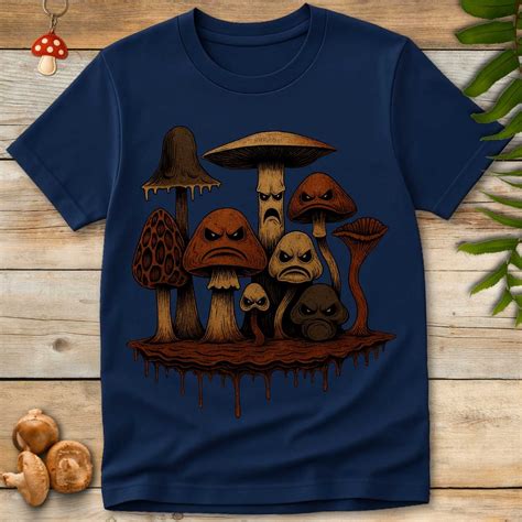 Funny Mushroom T Shirts Fungi Graphic Tees For Nature Lovers Mushy Tees