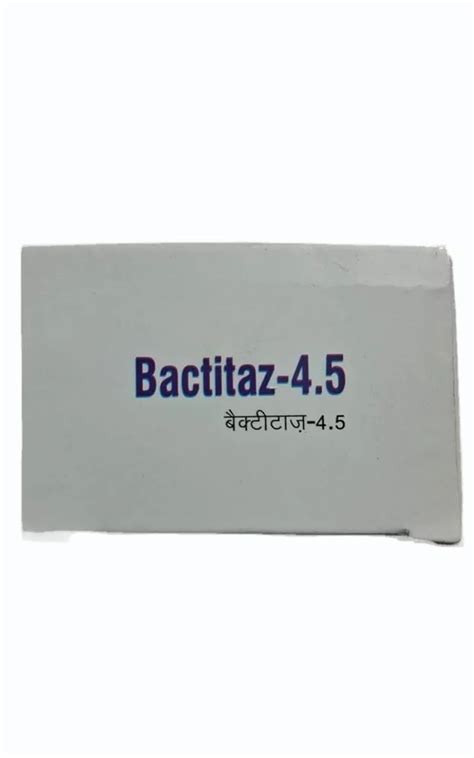 Piperacillin Tazobactam Injection 45 G At ₹ 200vial In Bengaluru