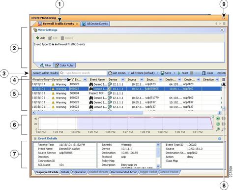 User Guide For Cisco Security Manager 44 Viewing Events Support