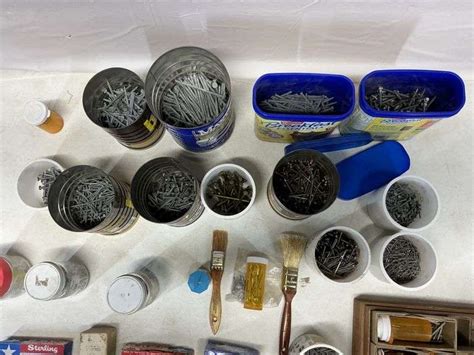 Assorted Nails And Hardware Legacy Auction Company