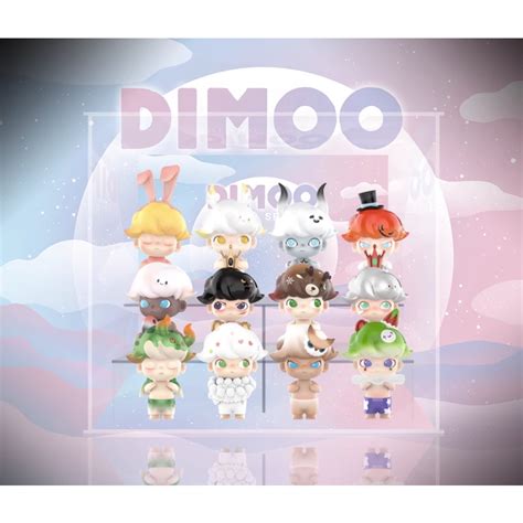 [สั่งผลิต] กล่องอะคลิลิคสกรีนลาย Pop Mart Dimoo Retro Series 无 Shopee Thailand