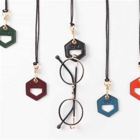 The Classic Leather Sunglasses Holder String Necklace