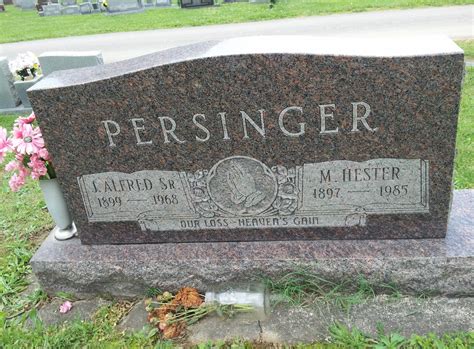 James Alfred Persinger Sr 1899 1968 Find A Grave Memorial