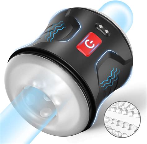 Dual Motors Automatic Masturbators Penis Trainer With 12 Vibration Mod