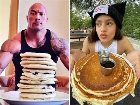 Celebrities Pose With Flapjacks For Pancake Day