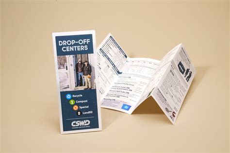 Custom Double Parallel Fold Brochure Printing