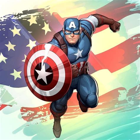 Captain America By Patrick Brown Captain America Classic Patrick