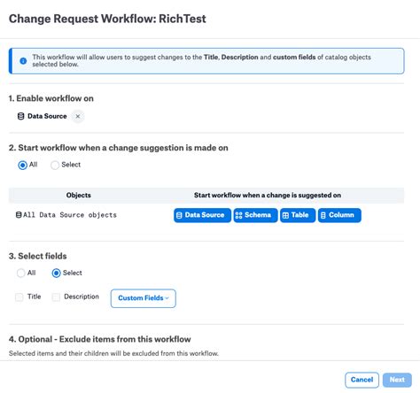 Managing Workflows — Alation User Guide