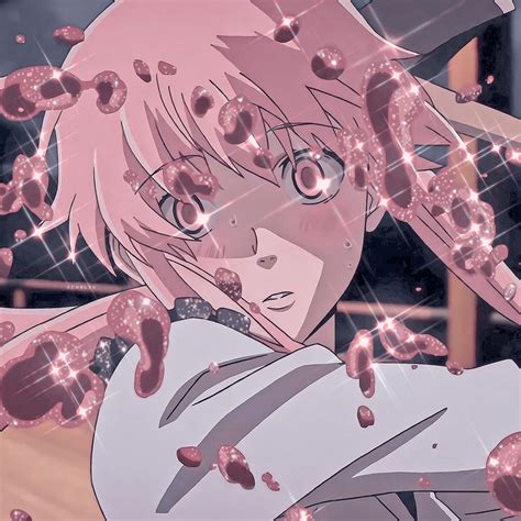 Yuno Gasai Icon🍙 Mirai Nikki Arte Delle Anime Arte