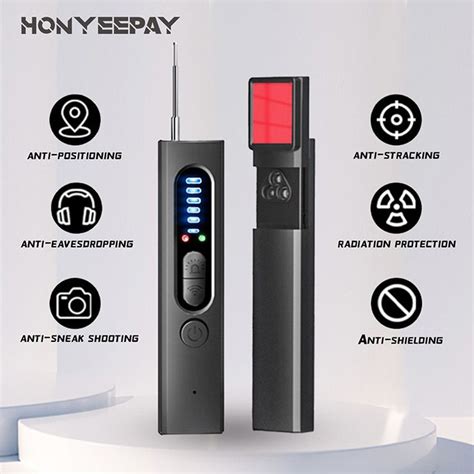 Hidden Camera Detector Anti Spy Car Gps Tracker Listening Device Bug Rf Wireless All Signal
