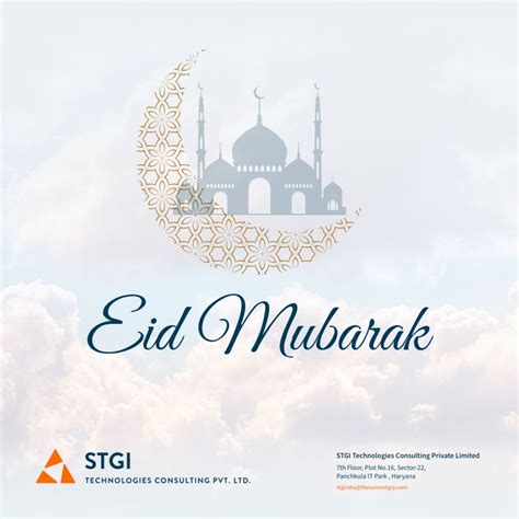 Stgi Technologies Consulting Pvt Ltd On Linkedin Eid Mubarak