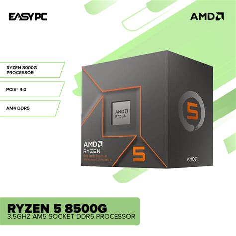 Easypc Amd Ryzen 5 8500g 3 5ghz Ryzen 5 8600g 4 3ghz Am5 Socket