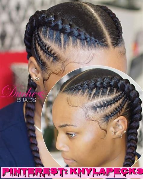 Duchess Braids Is Creator Two Cornrow Hairstyles For Black Women