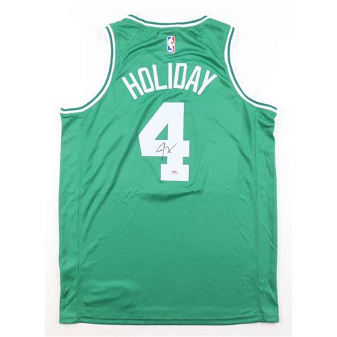 Jrue Holiday Signed Jersey Psa Pristine Auction