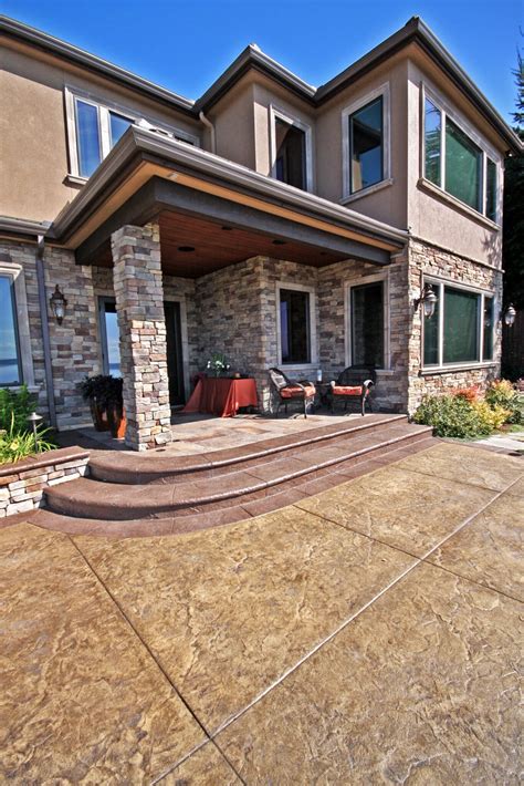 Seamless Roman Slate Concrete Stamp Custom Package Calico
