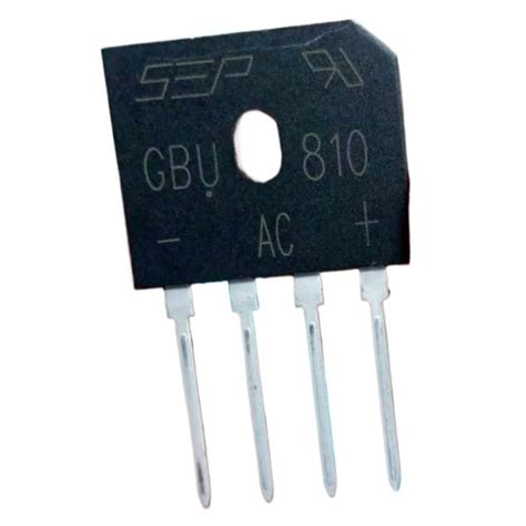 3pcs Gbu810 Ac Bridge Rectifier Diode 1000v 8a Gbu810 Bridge