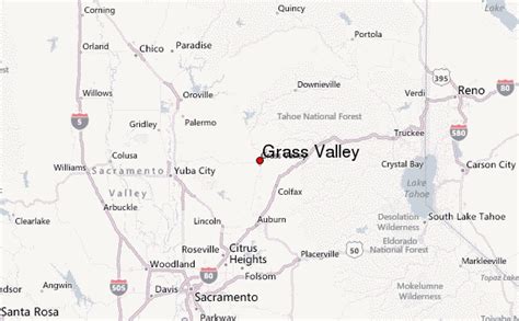 Grass Valley California Map