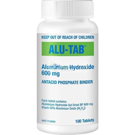 Alutab Phosphate Binder Tablet 600mg — My Animal Dispensary