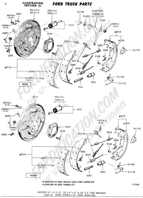Ford Drum Brake Diagram