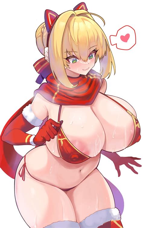 Nero Claudius And Nero Claudius Fate And 1 More Drawn By Funaya