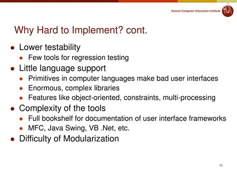ppt lecture 2 why are user interfaces hard to design and implement