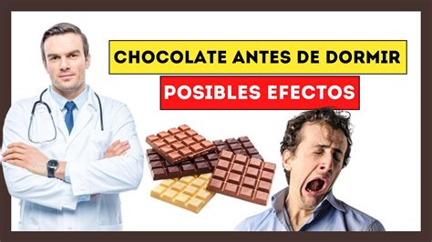 Chocolate Antes De Dormir Efectos Secretos De Comerlo En La Noche Youtube