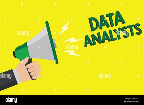 Text Sign Showing Data Analysts Conceptual Photo Programmer Design And