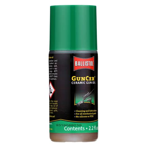 Ballistol Guncer Ceramic Gun Oil Firearm Lubricant