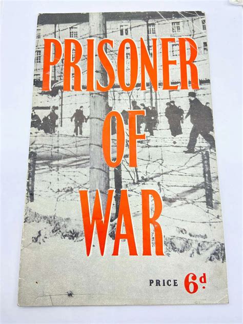 Ww2 Account Of British Prisoner Of War In Enemy Hands By The Red Cross