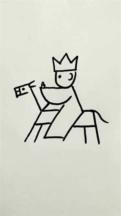 唐僧骑马的简笔画唐僧骑白龙马简笔画大山谷图库