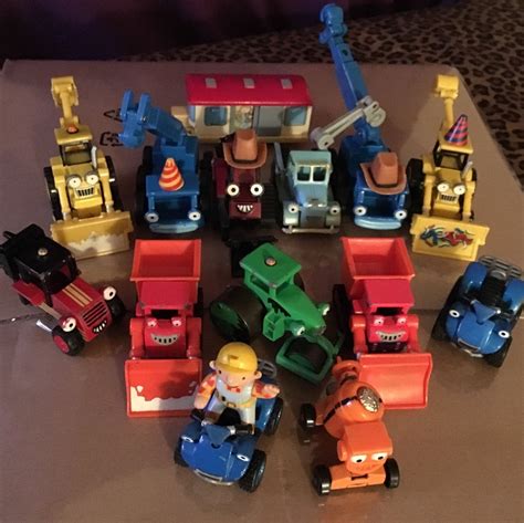 Bob The Builder Cars Trucks Lot Diecast Vehicles Toys Scoop Lofty