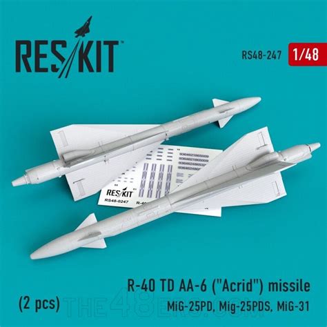 R 40 Td Aa 6 Acrid Missile 2 Pcs