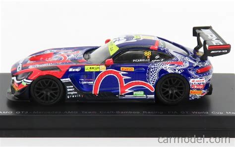 Spark Model Y170 Масштаб 1 64 Mercedes Benz Gt3 Amg Team Craft Bamboo