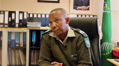 Bennett Kahuure The Director Of Parks And Namibias Ministry Of Environment Forestry And