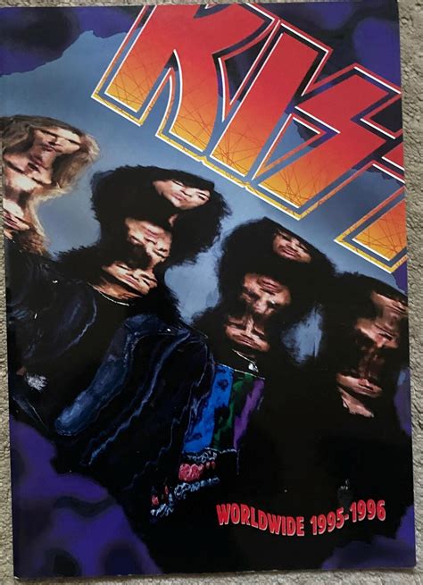 1995 1996 Kiss Worldwide Tour Concert Program Japanese Etsy