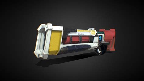 Sci Fi Gun Download Free 3d Model By Kim Nguyen Profilesmo