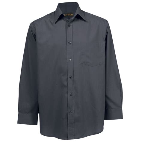 Basic Poly Cotton Lounge Long Sleeve Mens Barron Corporate Clothing
