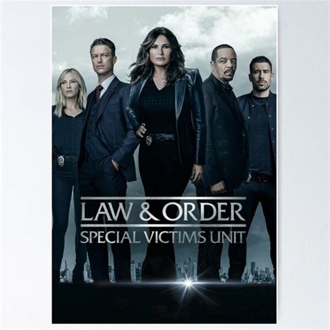 Law And Order Svu Squad Poster For Sale By Lnaplus Redbubble