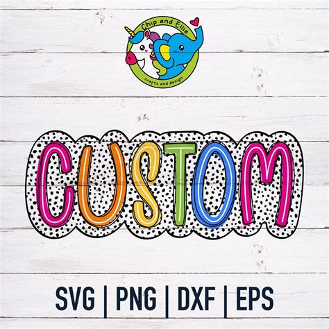 Custom Dottie Dots Svg Cut File Mascot Svg Download Png Dtf Eps Teacher Shirt