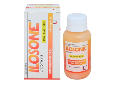 Ilosone 250 Mg5 Ml Suspensión Oral Inkafarma