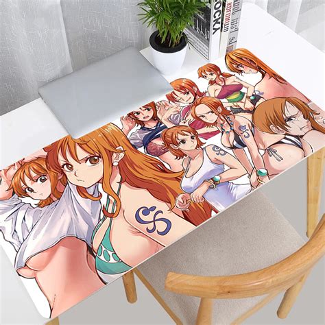 Xxl Kawaii Extended Desk Mat Pc Nami Gamer Cabinet Mouse Pad Sexy Anime