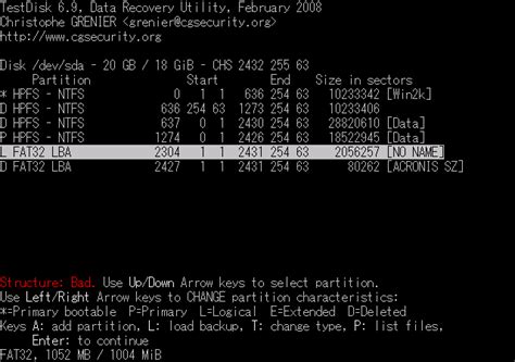 How To Use Testdisk Selfsolve