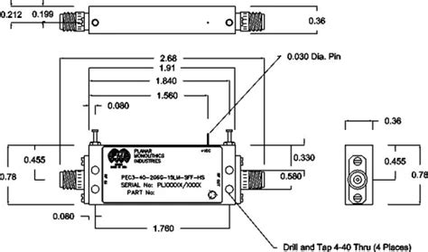L Band To C Band 185ghz~625ghz Limiting Amplifier Fm Rf Power Amplifier Module Gsm Network
