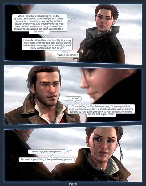 I Made This Short 10 Pages Comic About Evie Speaking With Jacob About