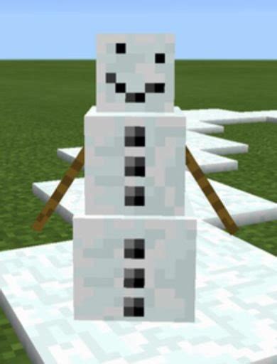 Minecraft Snowman With Pumpkin Head Free Vector Download 2020