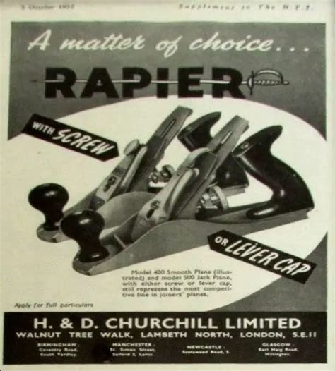 Rapier The Plane Not The Sword