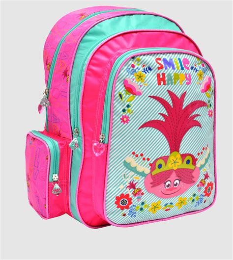 Buy Trolls Trolls Smile Happy Backpack 16 In Blue 6thstreet Qatar